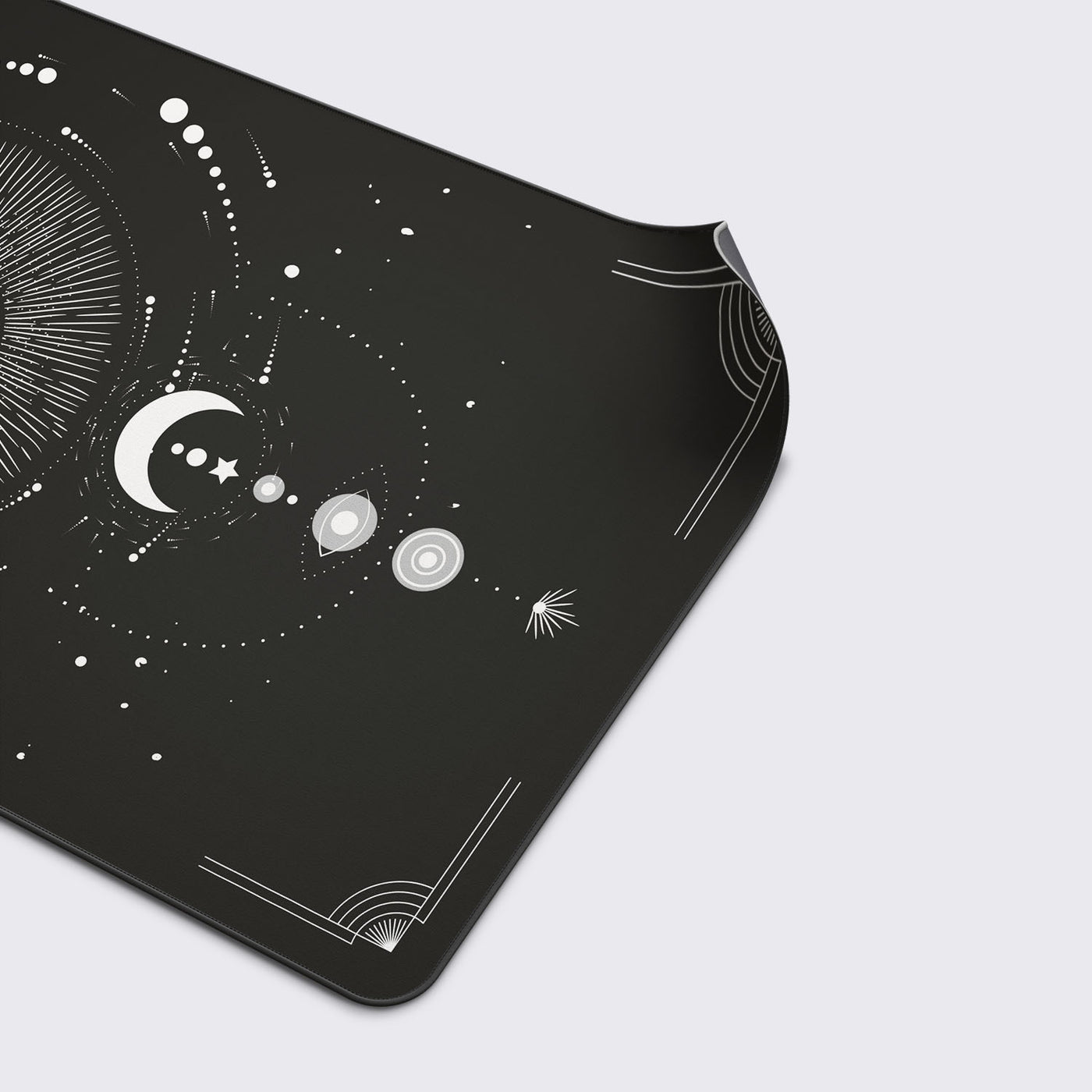 Fourth Wing Dragons Desk Pad, Fantasy Dragon Play Mat, Golden Blue ...