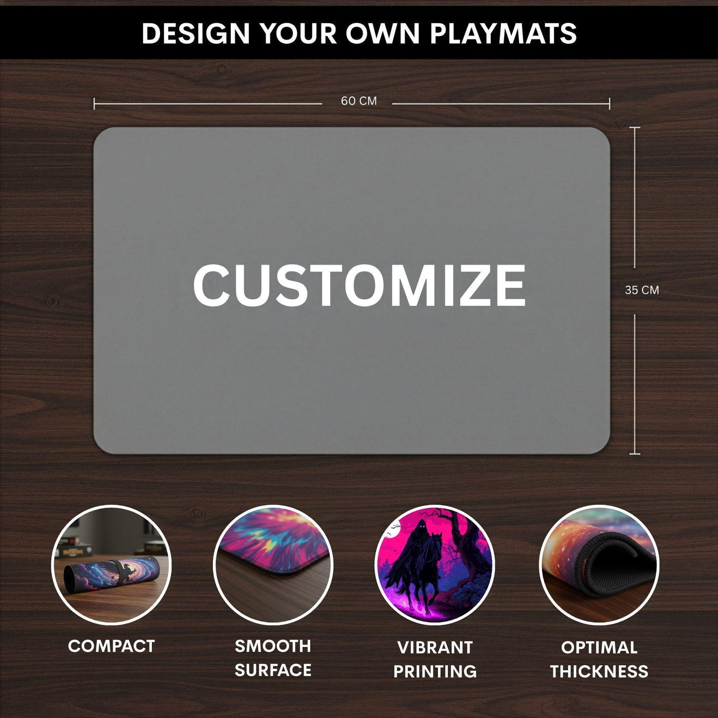 Custom Playmat – Upload Your Art for a Personalized TCG Game Mat ...